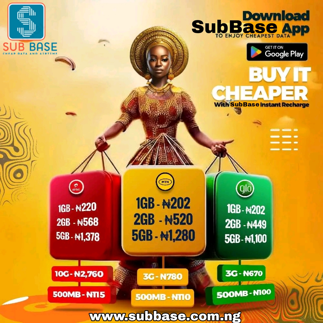 Cheapest Data Reselling App in Nigeria - SubBase