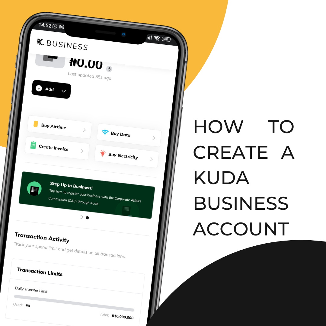 Step-by-Step Guide: How to Create a Kuda Business Account - Easy Setup ...