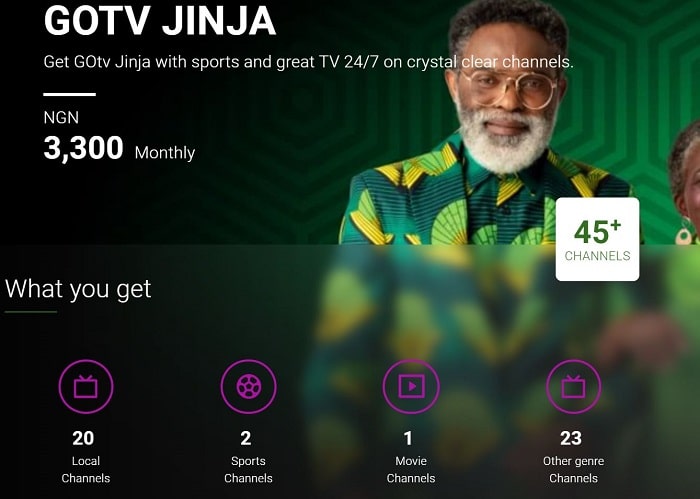 GOtv Jinja Channels list 2025 And subscription price - SubBase