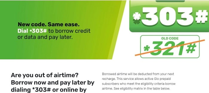 How to Borrow Credit from GLO (New USSD Code) in Nigeria - SubBase