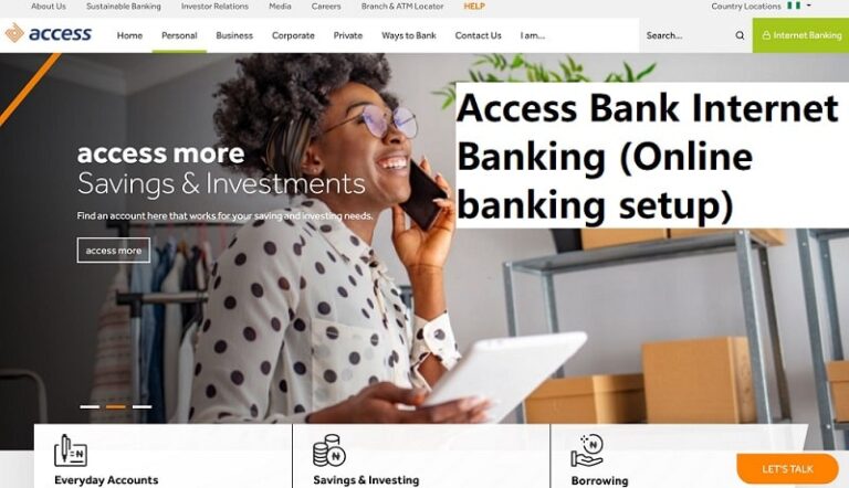 Access Bank Internet Banking (Online banking setup) in Nigeria - SubBase