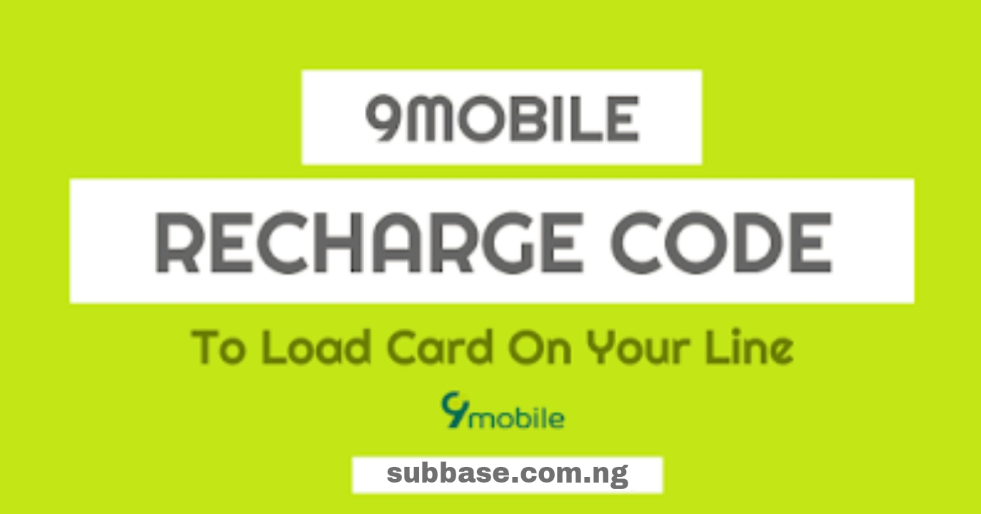 9mobile Recharge Code: How To Load Card On Etisalat in Nigeria - SubBase