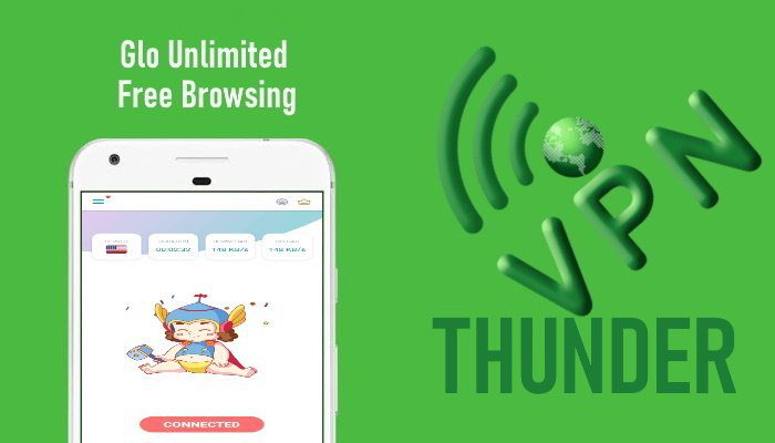 Latest Glo Unlimited Free Browsing via Thunder VPN - SubBase